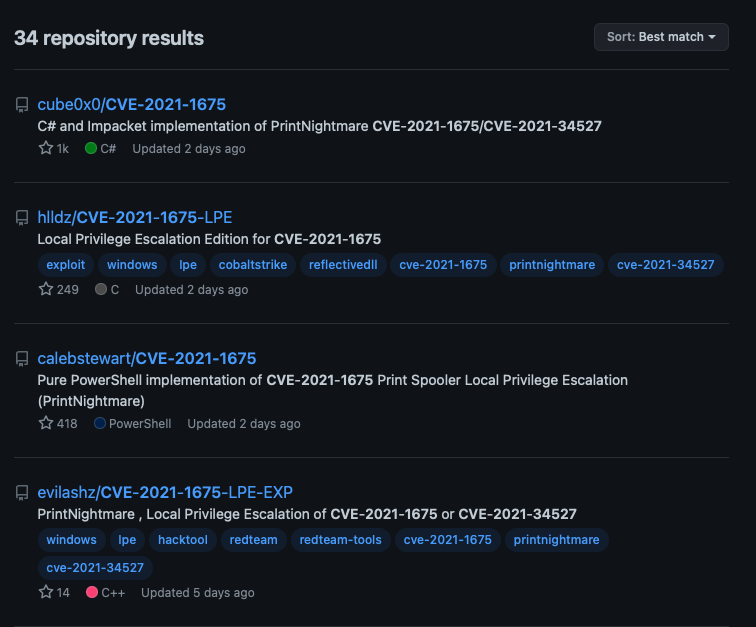 cve - 2021 - 34527:微软发布带外补丁PrintNightmare漏洞在Windows假脱机打印程序——博客|站得住脚的® - 开云App官方下载安装苹果版本
